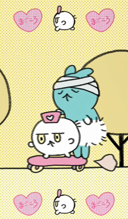 【IIDX】CUE CUE RESCUE[レーンカバー＆グラフエリア] - PASHA PASHA PARADISE