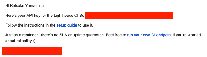 Lighthouse Botを設定する方法 with TravisCI - Kekeの日記
