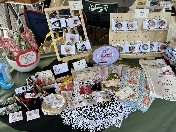 マルシェに初出展 - atelier Bochi.