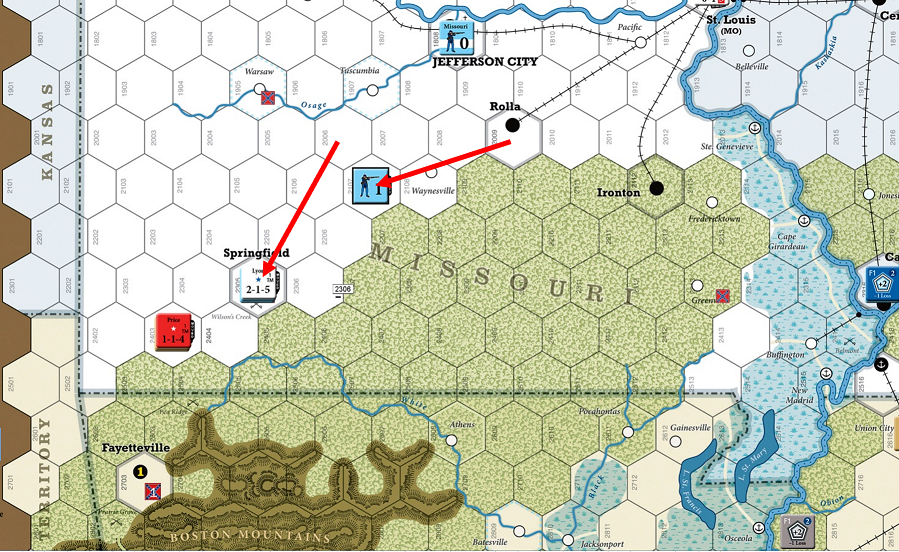 The U.S. Civil War 1861年シナリオ トランスミシシッピー戦線 - bojptappの日記