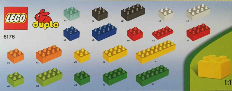 レゴ デュプロ 基本ブロック (XL) 6176 レビュー (LEGO Duplo 6176 Basic Bricks Deluxe ...