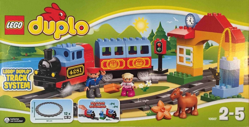レゴ デュプロ はじめてのトレインセット 10507 組み立てレビュー（LEGO duplo 10507 My First Train Set ...