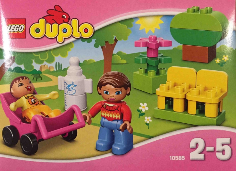 レゴ デュプロのまち ママとあかちゃん 10585 組み立てレビュー （LEGO duplo 10585 Town Mom and Baby ...