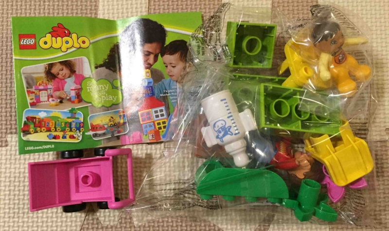 レゴ デュプロのまち ママとあかちゃん 10585 組み立てレビュー （LEGO duplo 10585 Town Mom and Baby ...