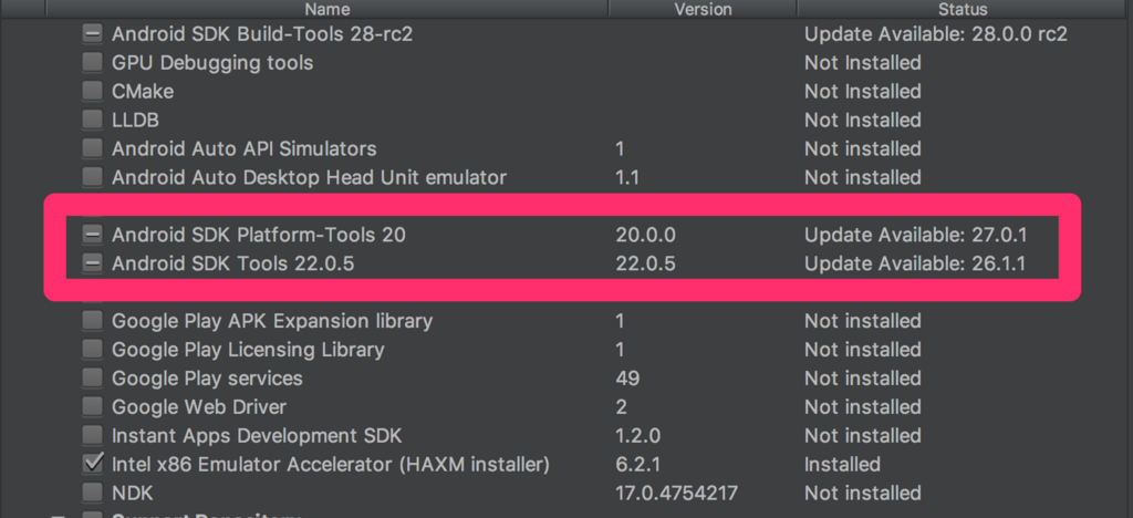 MacにてUnity5.6.6でAndroidビルドできないー備忘録-解決済み - ぼくの息抜き