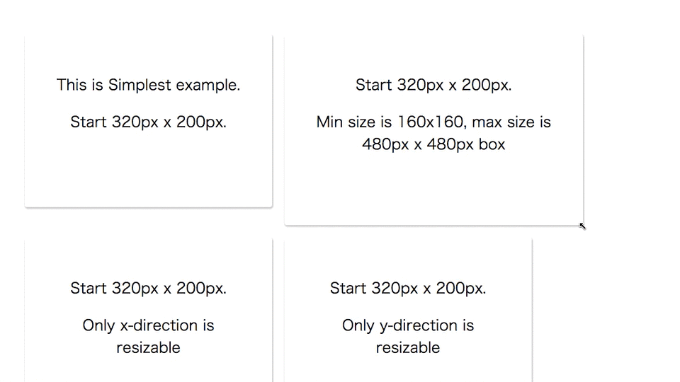 react-resizable-boxを作って公開しました - undefined