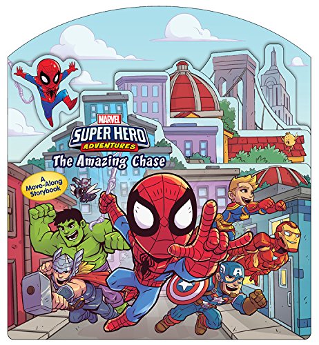 Super Hero Adventures: The Amazing Chase: A Move-Along Storybook ...