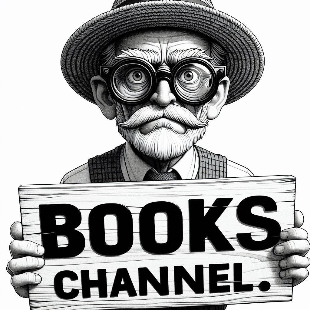 Books Channel's logo featuring the grandfather version - BooksChannel本屋 ...