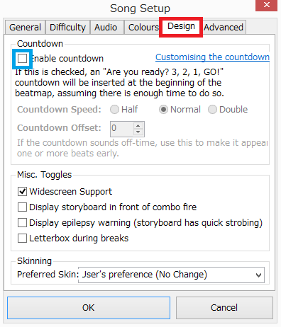 osu! Editの方法【初期設定編_SongSetup】 - BORO_GAMING
