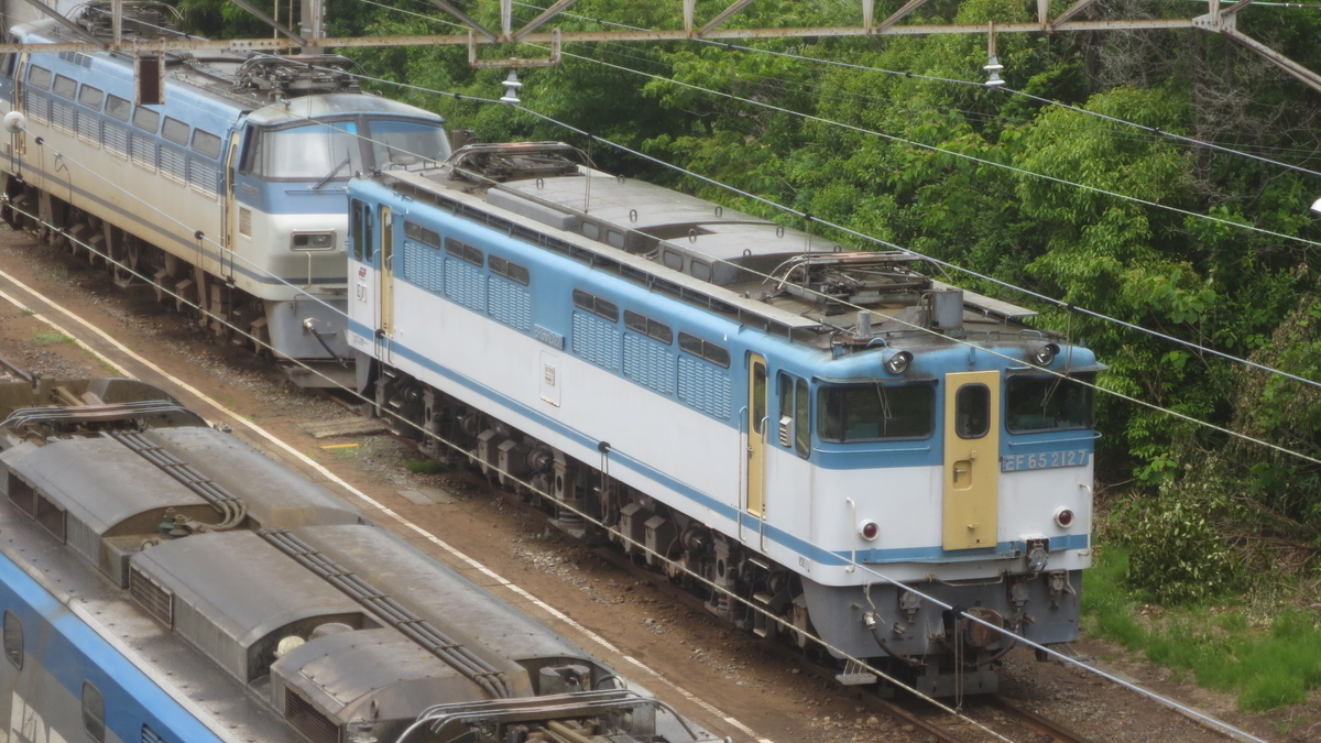 ～祝～ EF65-2127 復活 - ボスネコの交通ブログ