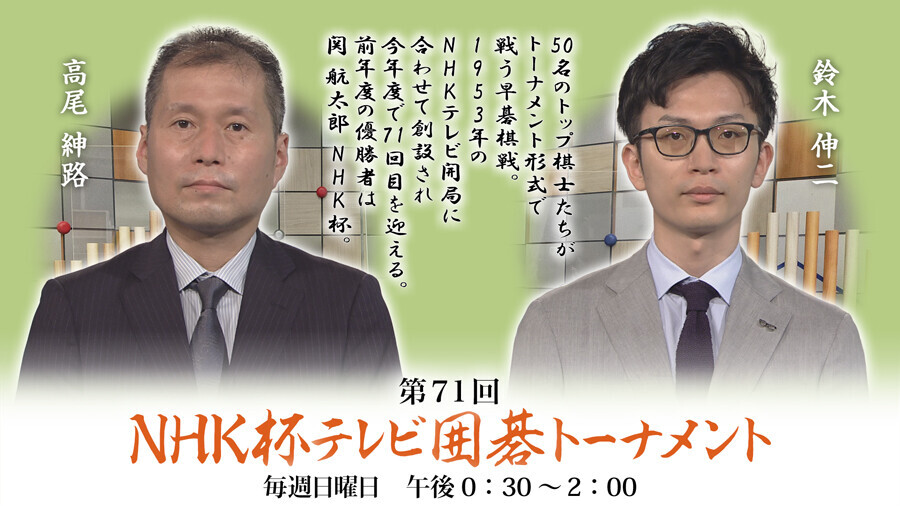 9月のNH杯囲碁トーナメント - bqsfgameの日記