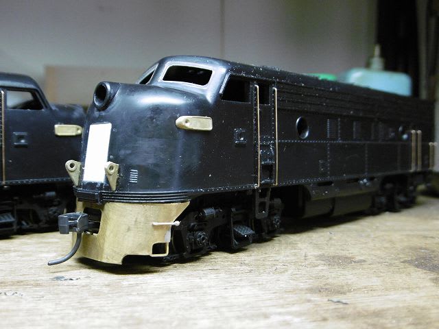 PRR EF-15a EMD (ATHEARN F7) 21 - brass solder