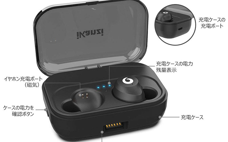iKanzi Bluetoothワイヤレスイヤホン 半年以上経過レビュー！安物だけど半年元気に使えるワイヤレスイヤホン - BTO365