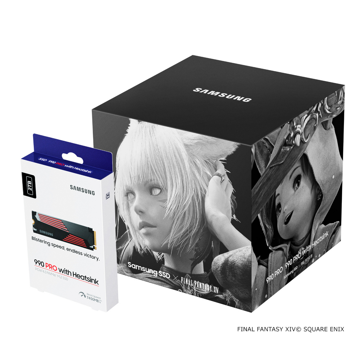 「FFXIV: 黄金のレガシー」コラボ収納ボックス付きSamsung 990 Pro M.2 SSD新発売！高性能SSDの全スペックと価格を ...