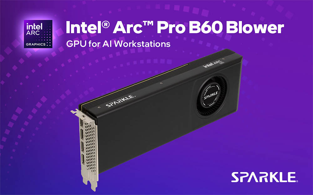 【2025年最新】SPARKLE SBP60W-24Gレビュー｜Intel Arc Pro B60搭載24GB GPUの性能・用途・AI/3D ...