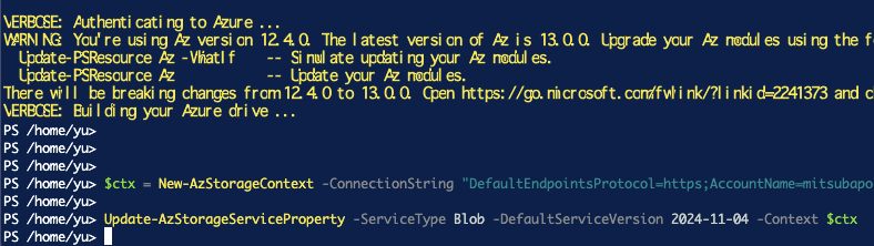 Azure Blobにアップロードしたmp4の動画をChromeでもストリーミング再生しながらシークさせたい。 - atelier:mitsuba