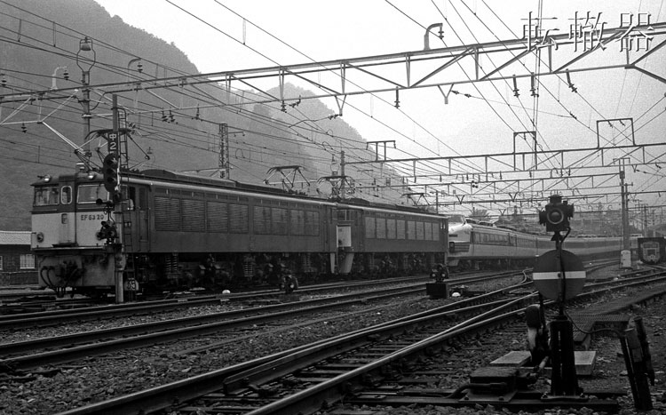 横川寸景 - 転轍器