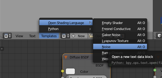BlenderでOSLを使ってみる一歩一歩 - Pentanium Blog?