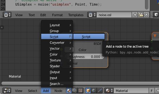 BlenderでOSLを使ってみる一歩一歩 - Pentanium Blog?