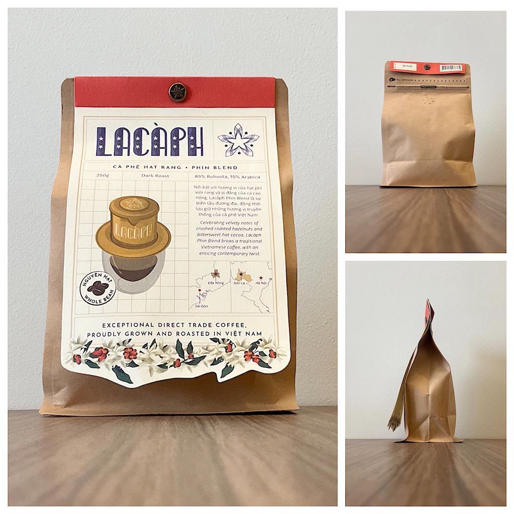 豆記録11：LACÀPH PHIN BLEND / LACÀPH BAR - コーヒー好きのハノイ暮らし