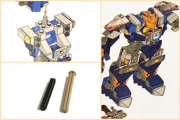 LEGO(レゴ)のパーツ、何に使うかわからない！特殊パーツの使用例 - 早生まれっ子のおうちで勉強対策