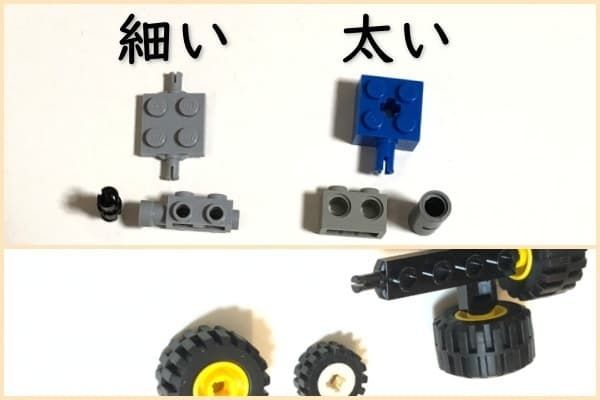 LEGO(レゴ)のパーツ、何に使うかわからない！特殊パーツの使用例 - 早生まれっ子のおうちで勉強対策