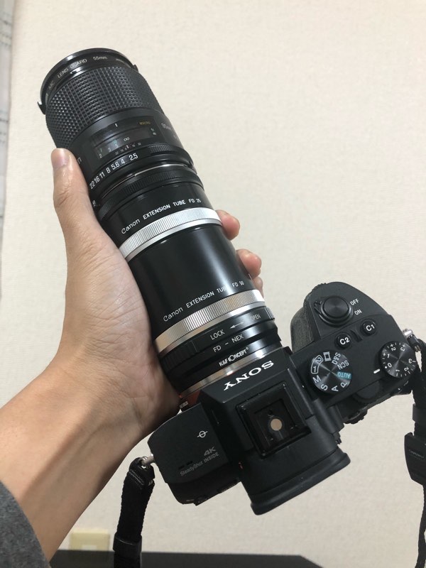 EXTENSION TUBE FD50-Uを使って・・・。 - Cameraを持って一歩前へ