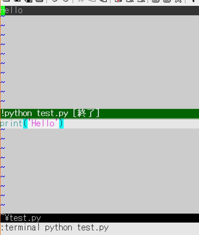 Windows+Vim（terminal利用）+Python3.6の環境構築 - 備忘録的な
