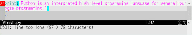 Windows+Vim（terminal利用）+Python3.6の環境構築 - 備忘録的な