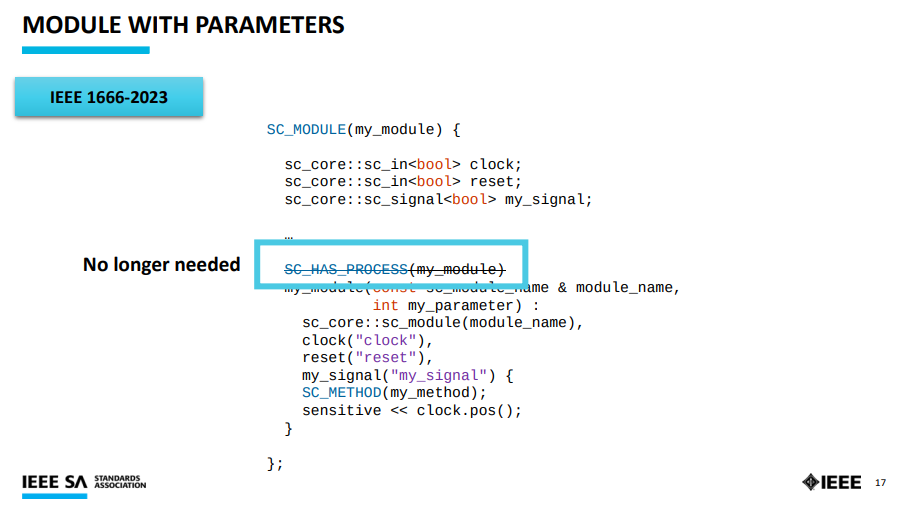 Learn SystemC with Examples #1 (Hello World~SC_HAS_PROCESS) - SystemC日記