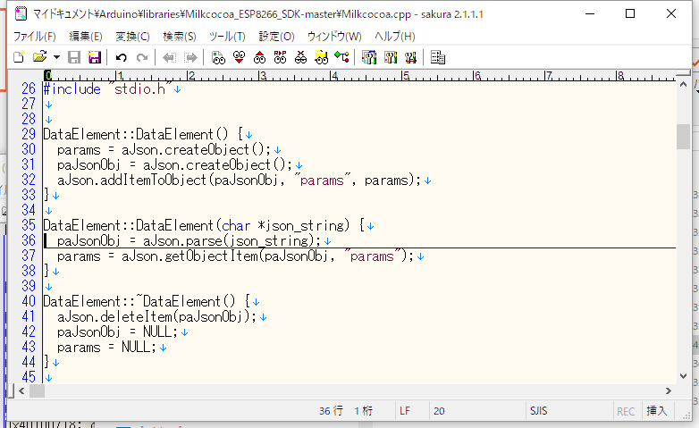 Esp8266とmilkcocoaでexception 28 Carcon999のブログ