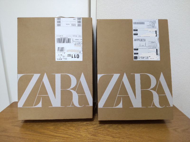 ZARAネット注文・返品 複数注文して一部を自宅から返送 - 田舎に住むものです。 casually’s diary