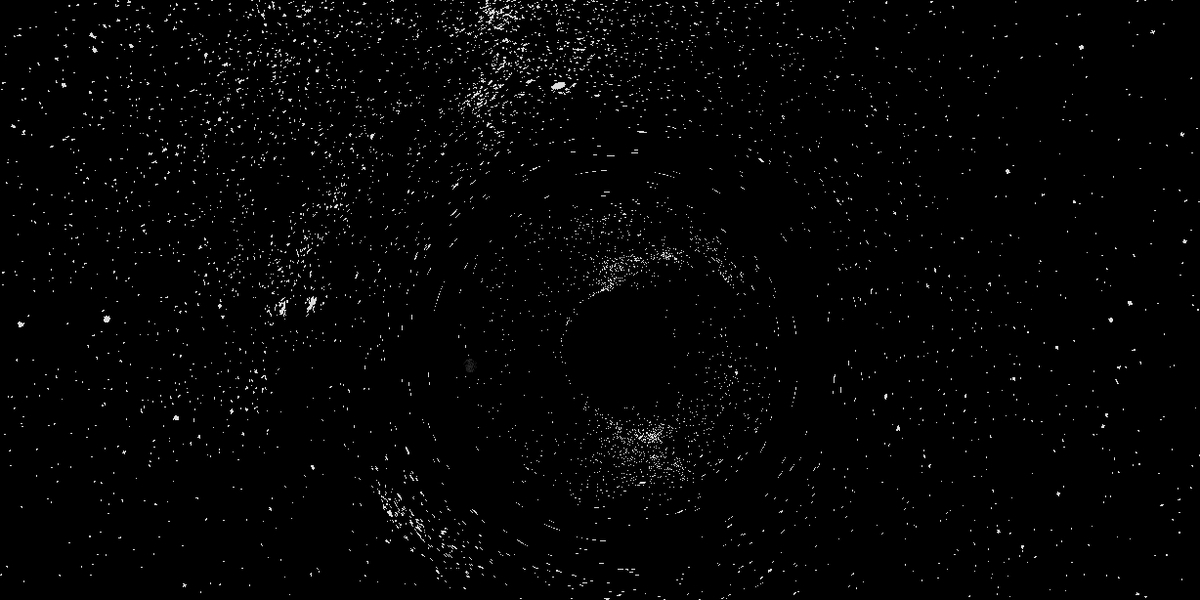 ホワイトホール（ブラックホールの反対？）⑤シミュレーション - cat_falcon’s diary