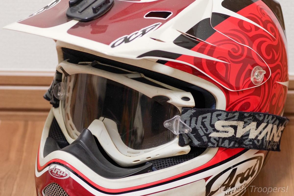 SWANS MX-TALON-HC BK/Rを購入 - Teppen Troopers!