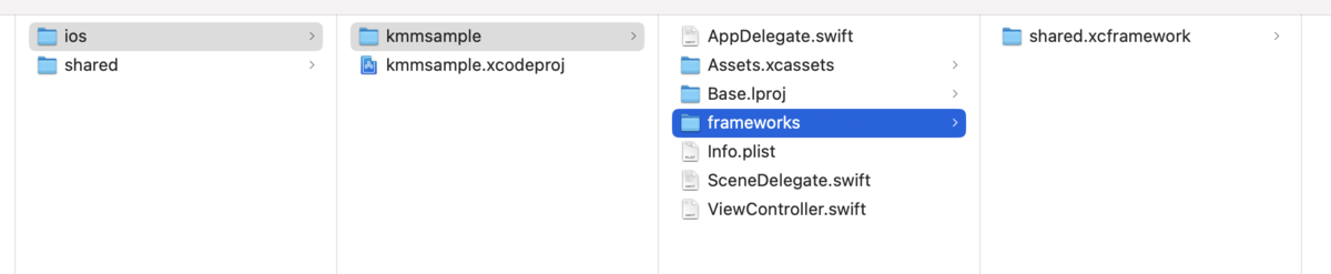 KMMライブラリをiOSプロジェクトから利用する - 酢ろぐ！