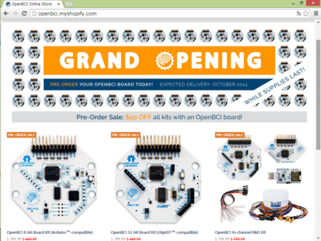 OpenBCI [OpenBCI 16-channel R&D Kit]を発注 - chakokuのブログ(rev4)