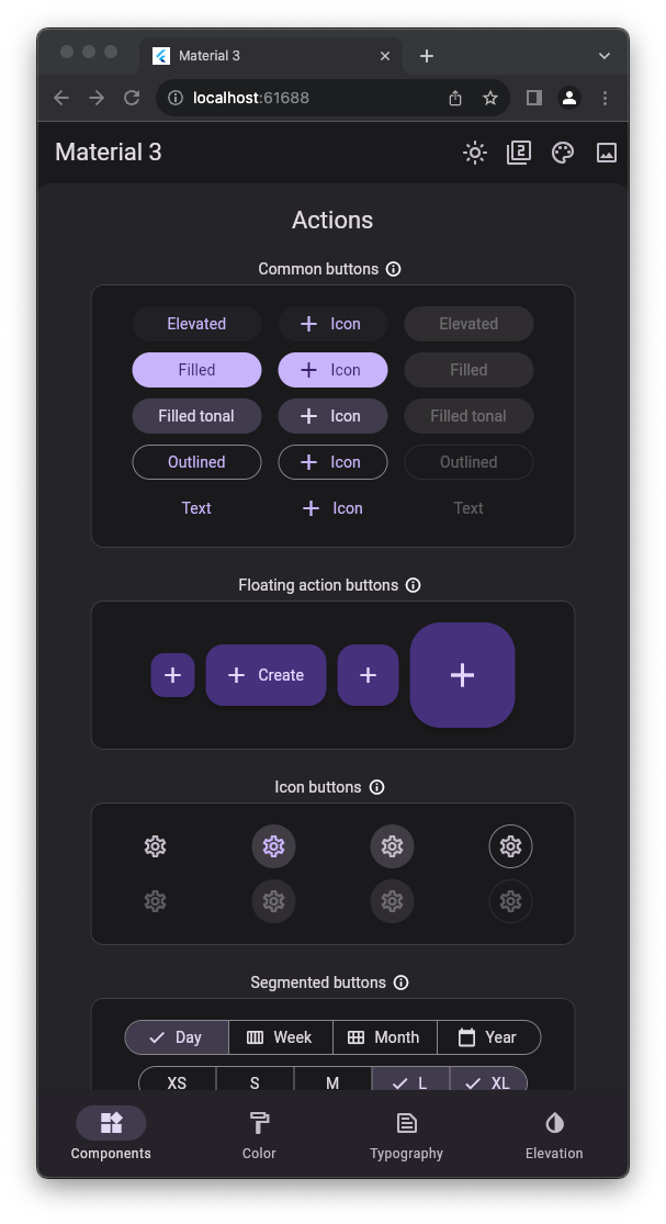 【Flutter】Material Design 3 の適用方法、デモアプリの起動方法 - すらぼうの開発ノート