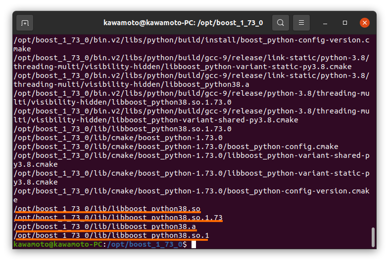 Ubuntu 20.04LTSにboost numpyをインストールする - オッサンはDesktopが好き