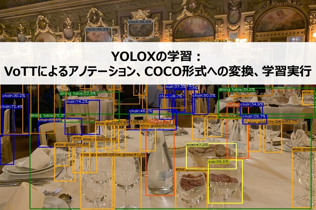 【第17回】Google Colaboratoryを用いたYOLOXの学習 - Pythonによるデータ分析・機械学習ブログ