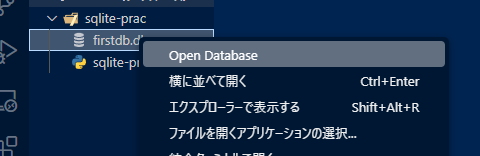 PythonでSQLiteを使う：HelloWorld - ゆうは
