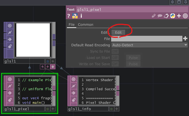 TouchDesignerのGLSLを使いたい - ゆうは