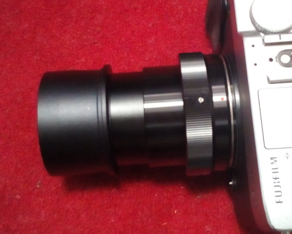 GSO 0.5x reducer (for 2" eyepieces) modification for photography with ...
