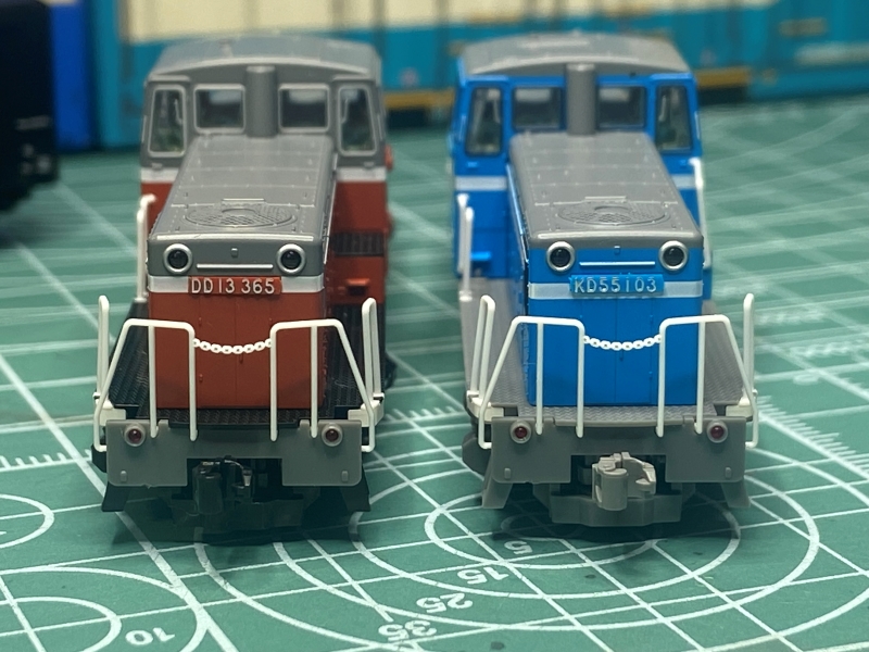 TOMIX／DD13（国鉄・京葉臨海）TNカプラー化 - NEW CHIBA TRAIN NET