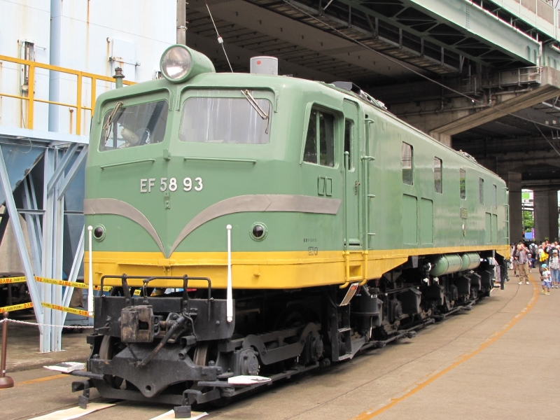 EF58 静態保存機（172号機・89号機・93号機） - NEW CHIBA TRAIN NET