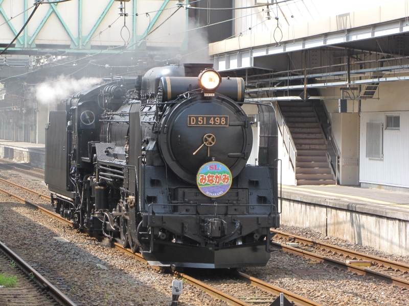 【実車】D51 -498 ／SLみなかみ号（2013/08/17） - NEW CHIBA TRAIN NET