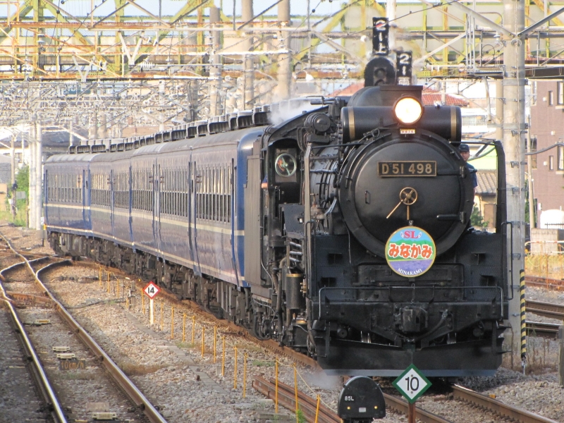 【実車】D51 -498 ／SLみなかみ号（2013/08/17） - NEW CHIBA TRAIN NET
