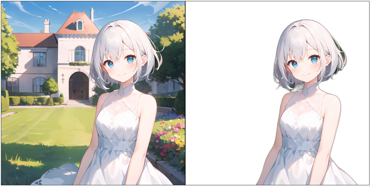 透過素材を作ろう！拡張機能「Rembg」で背景を削除する方法！【Stable Diffusion Web UI】 - 時雨図鑑