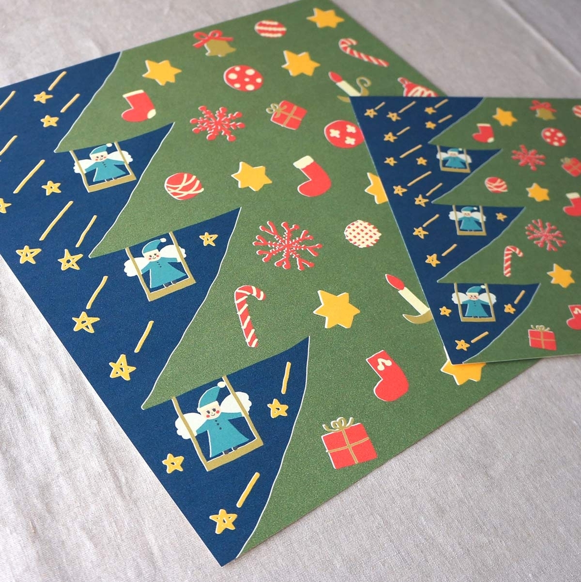 新作「 クリスマスの夜 ポスター 」が出来上がりました🌟 - chie's journal