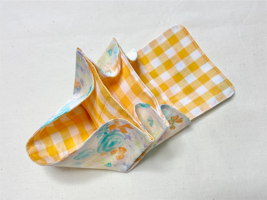 【ハンドメイド】スリムなミニ財布 - ちぃライフ