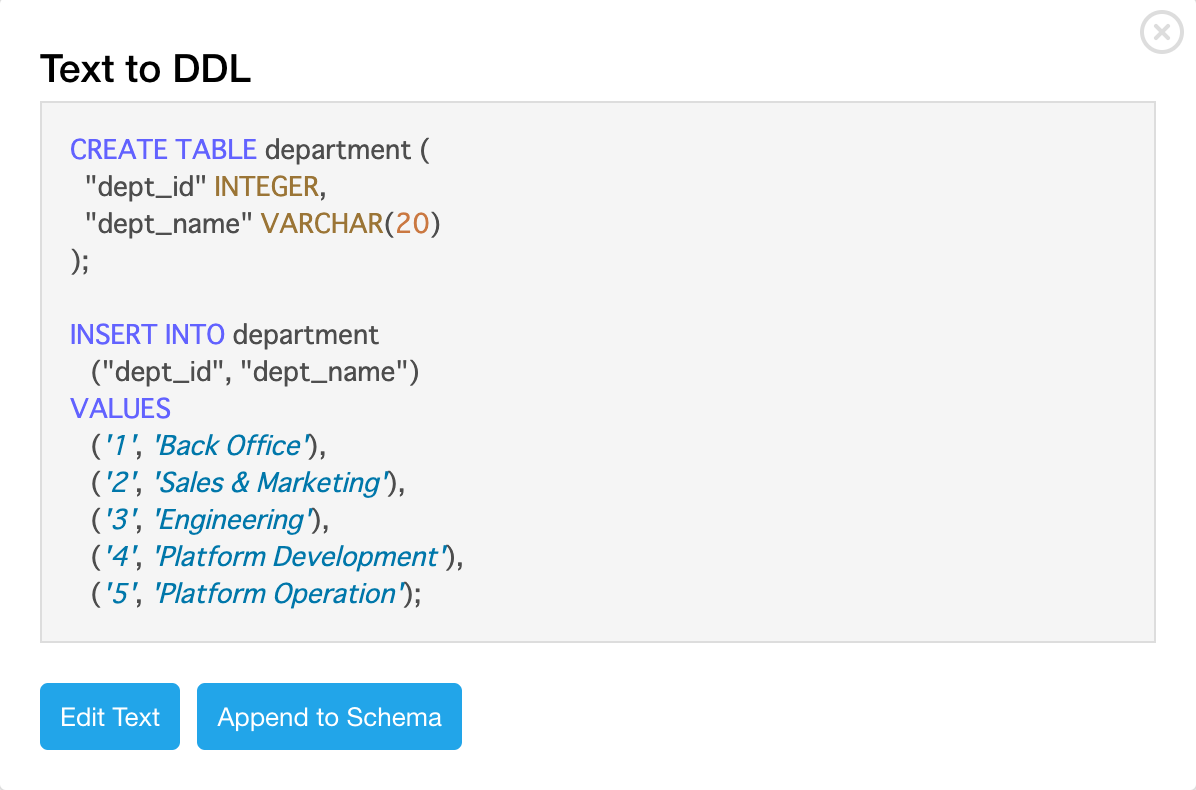 今すぐ使えるオンラインSQL実行環境3つ - Mirai Translate TECH BLOG